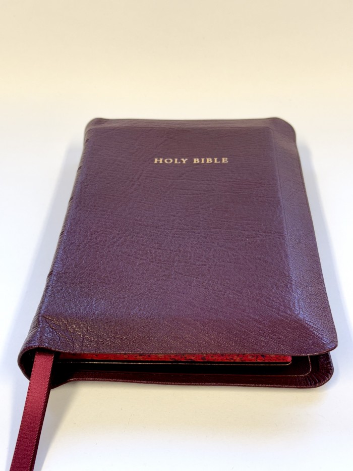 Bibles Direct - Allan 53C Longprimer Burgundy Red Highland Goatskin ...